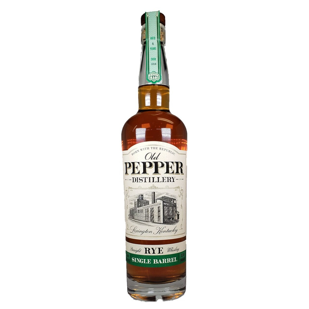 OLD PEPPER WHISKEY RYE SINGLE BARREL KENTUCKY 750ML – Remedy Liquor