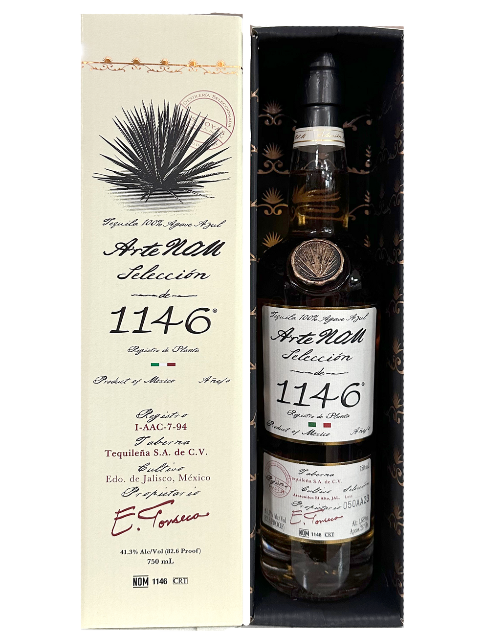 ARTENOM TEQUILA ANEJO 1146 SELECT 750ML - Remedy Liquor