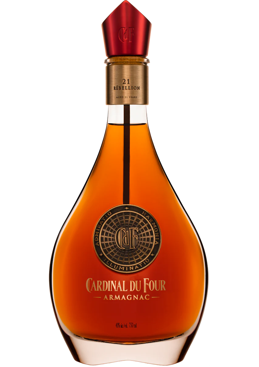 CARDINAL DU FOUR ARMAGNAC 21 REBELLION FRANCE 21YR 750ML NO BOX ...