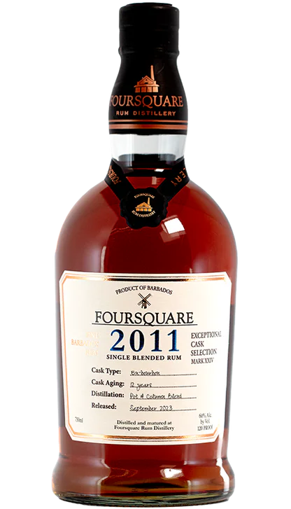 Foursquare 2011 Exceptional Cask Rum Barbados 750ML - Remedy Liquor