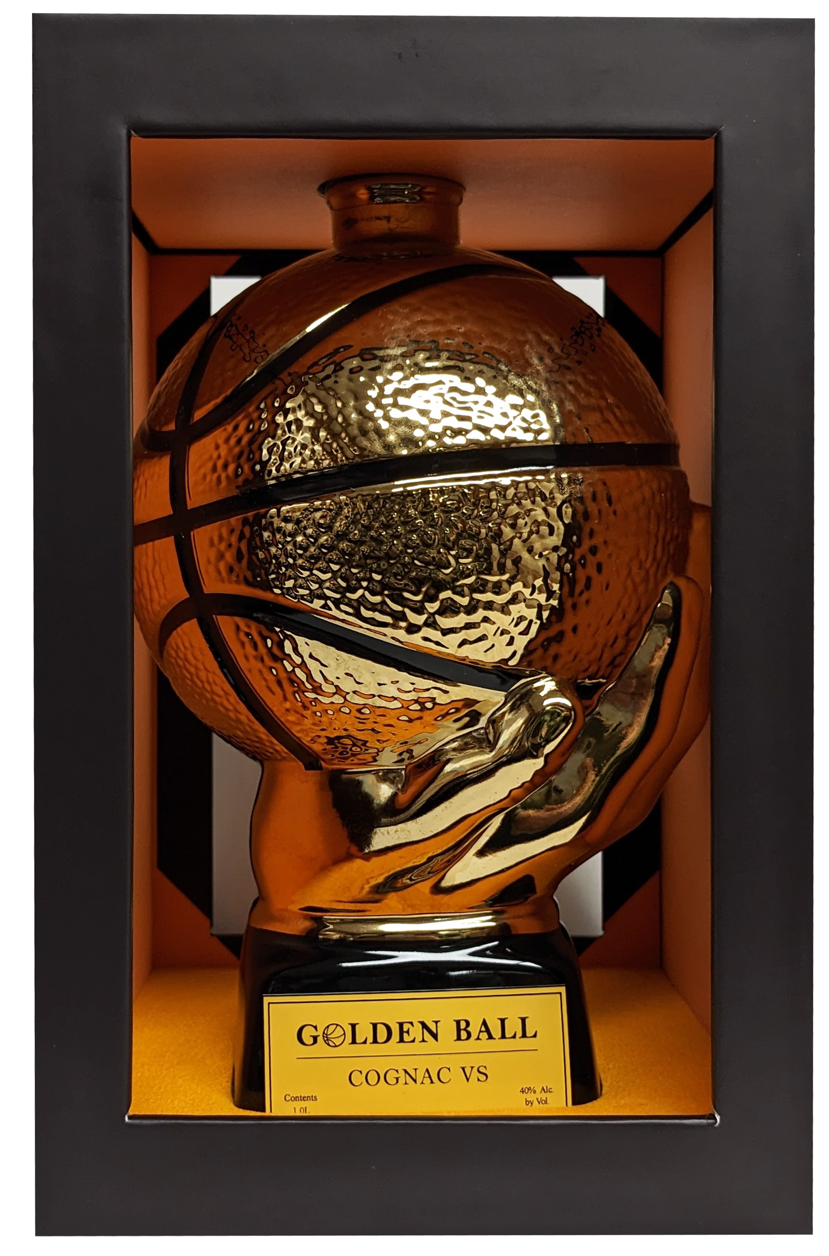 Golden Ball Cognac VS Ceramic Bottle 1LI - Remedy Liquor