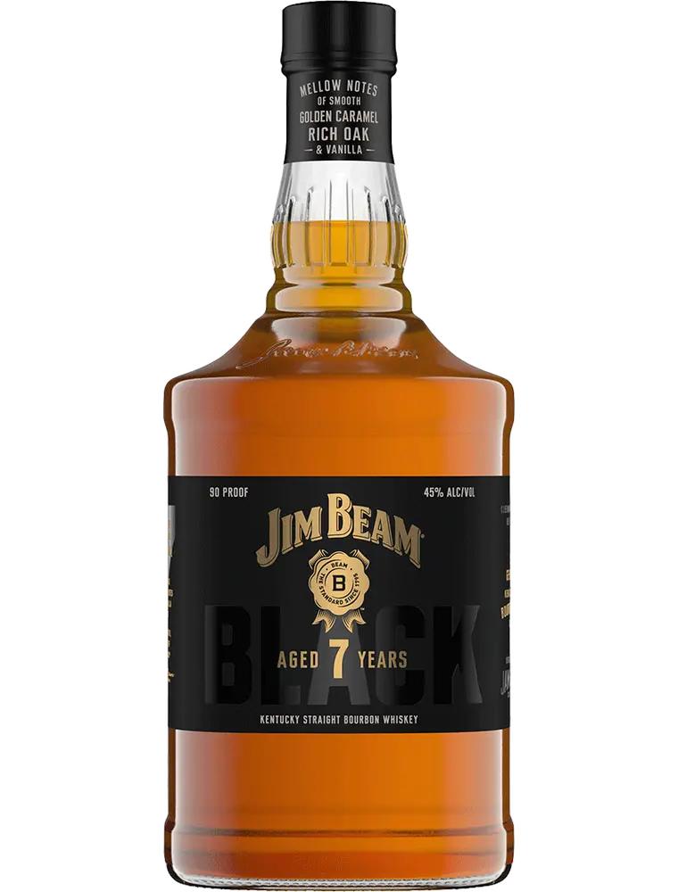 Jim Beam Bourbon Black Kentucky 7yr - Smooth Aged Bourbon – Remedy Liquor