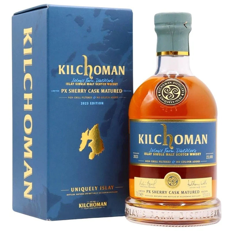 KILCHOMAN SCOTCH SINGLE MALT LIMITED PX SHERRY CASK MATURED 2023 EDITI – Remedy Liquor
