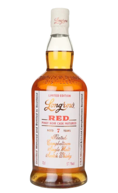 Longrow Red Single Malt Scotch Pinot Noir Cask Matured 7 Year 750ML ...