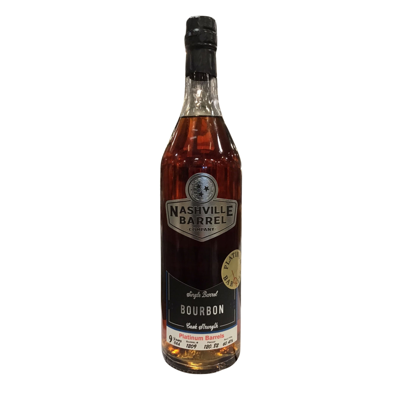Nashville Barrel Company Bourbon Private Barrel Select Cask Strength ...
