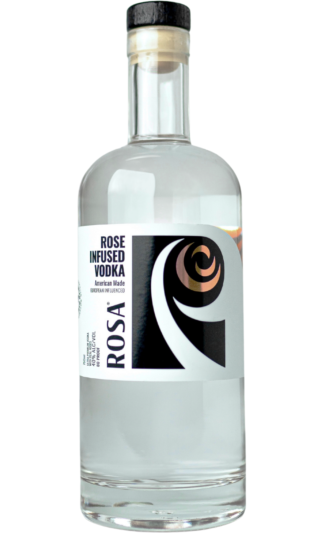 ROSA VODKA AUTHENTIC ROSE INFUSED VODKA DISTILLED IN OREGON 750ML ...