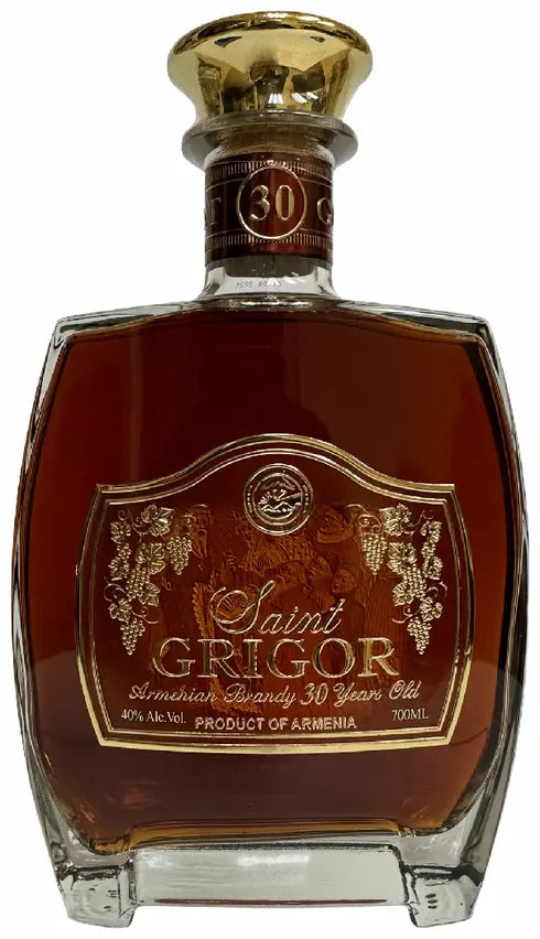 Saint Grigor Brandy Armenian 30YR 700ML - Remedy Liquor