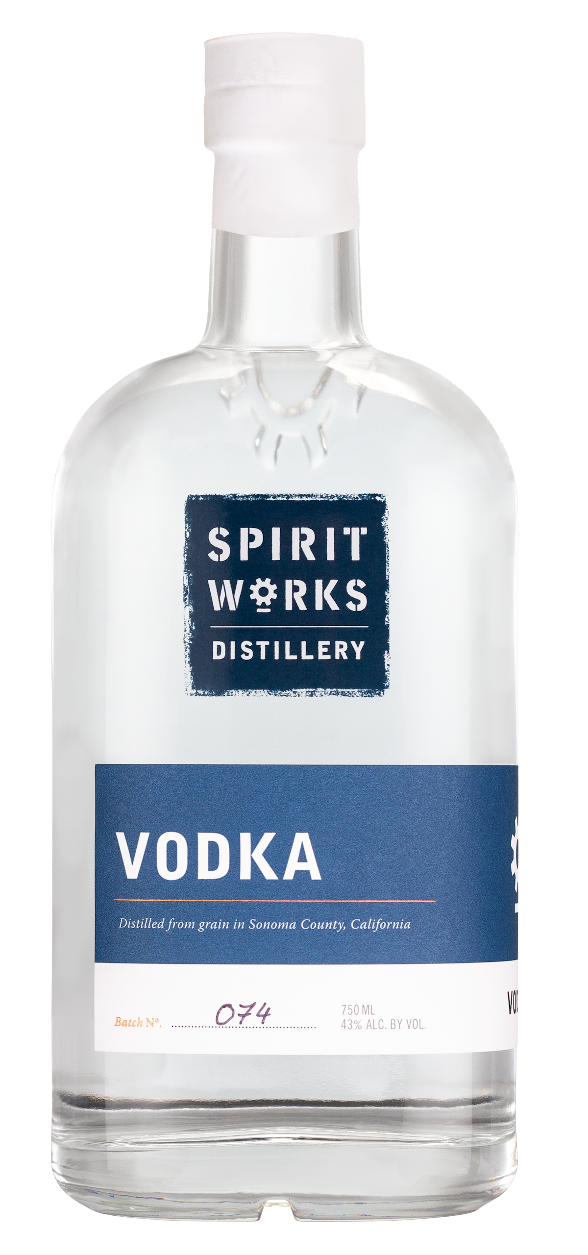 Spirit Works Vodka 86PF California 750ML - Remedy Liquor