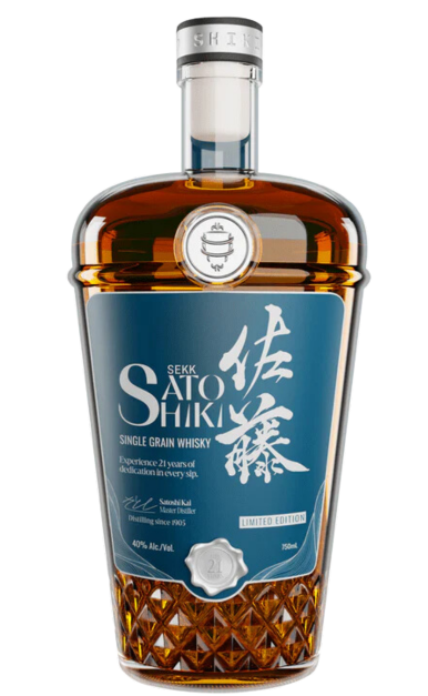 Sekk Sato Shiki 21 Year Old Single Grain Whiskey 750ML - Remedy Liquor