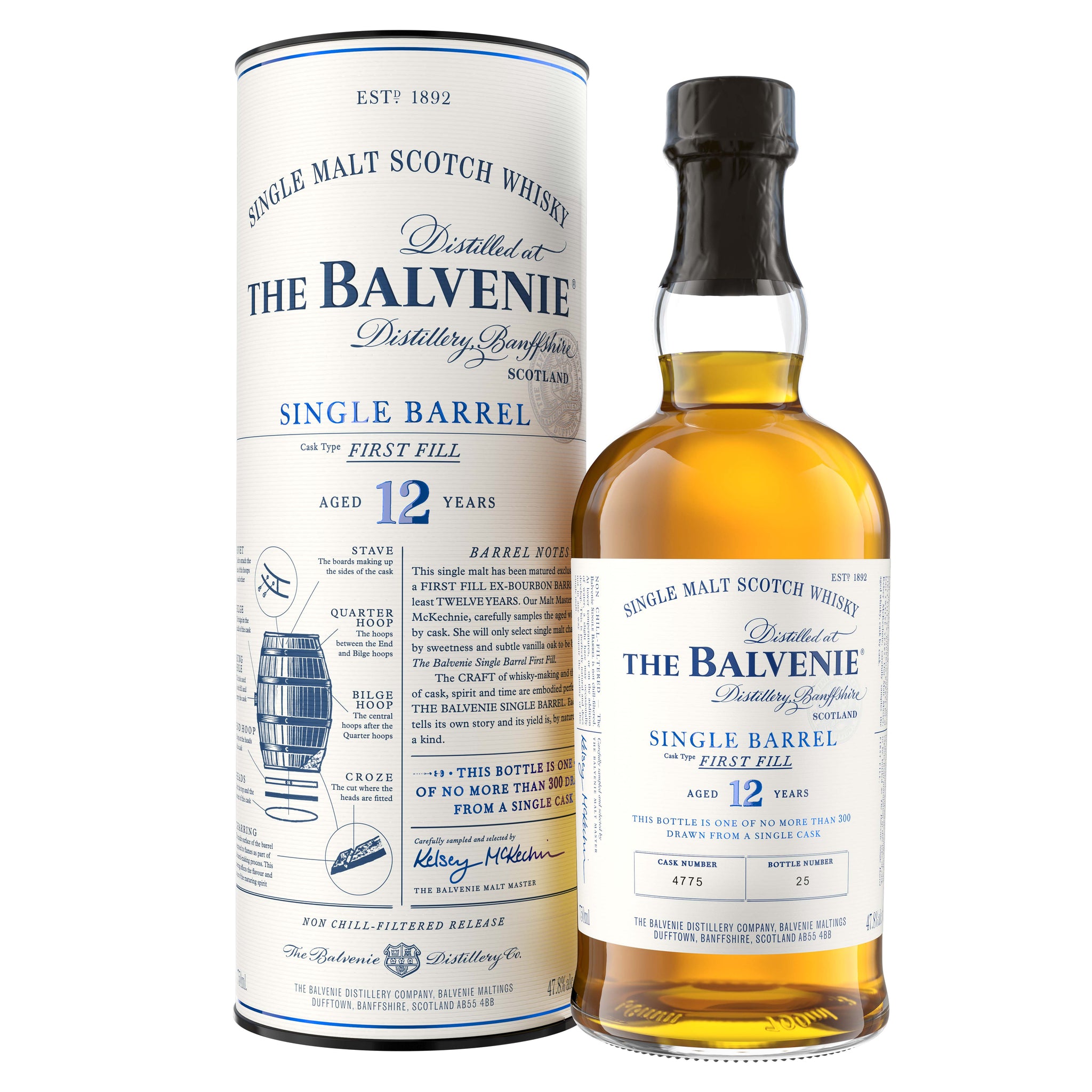 Balvenie Scotch Single Barrel Single Malt 12YR 750ML – Remedy Liquor