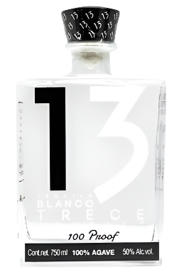 Tequila 13 Blanco Black 750ML - Remedy Liquor