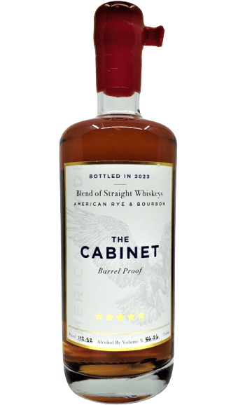 THE CABINET WHISKEY BLENDED BARREL PROOF KENTUCKY 750ML – Remedy Liquor