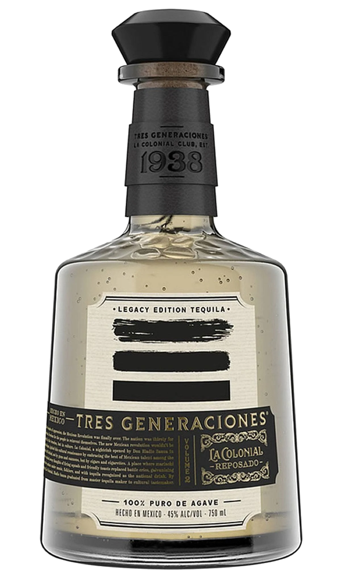 Tres Generaciones La Colonial Tequila Reposado 750ML - Remedy Liquor