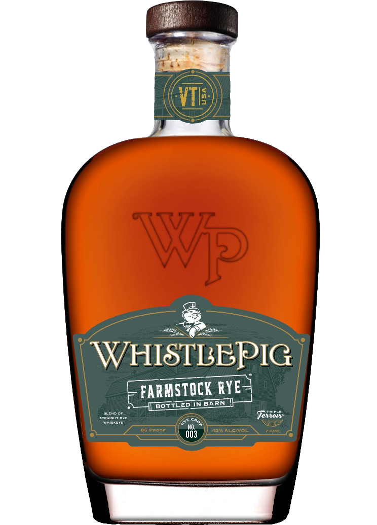 WHISTLEPIG FARMSTOCK RYE WHISKEY BOTTLED IN BARN VERMONT 750ML – Remedy ...