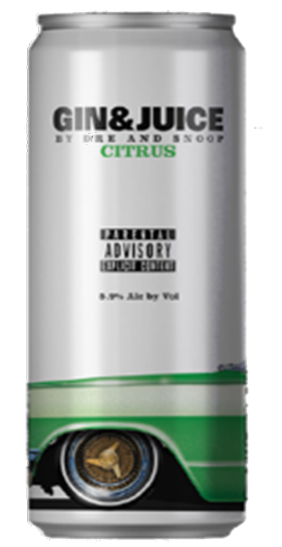 GIN & JUICE COCKTAIL BY DRE AND SNOOP CITRUS 4X355ML CANS – Remedy Liquor