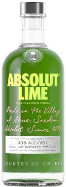 Absolut Vodka Lime Flavor Sweden 750ML - Remedy Liquor