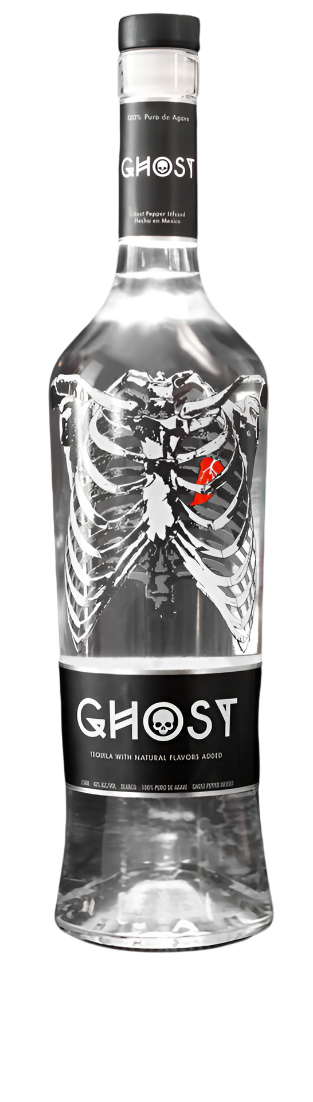 Ghost Tequila Blanco Spicy Natural Flavors Added 750ML - Remedy Liquor