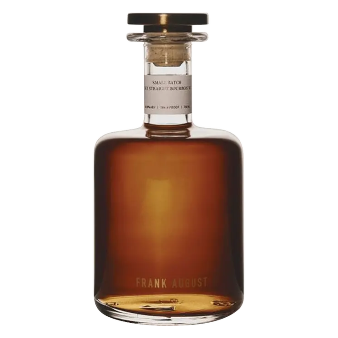 FRANK AUGUST BOURBON STRAIGHT SMALL BATCH MIZUNARA CASK KENTUCKY 750ML ...