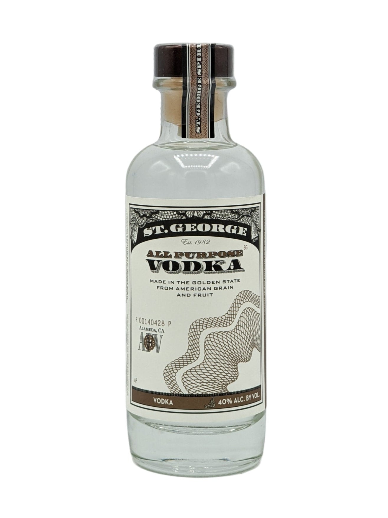 ST GEORGE ALL PURPOSE VODKA CALIFORNIA 200ML – Remedy Liquor