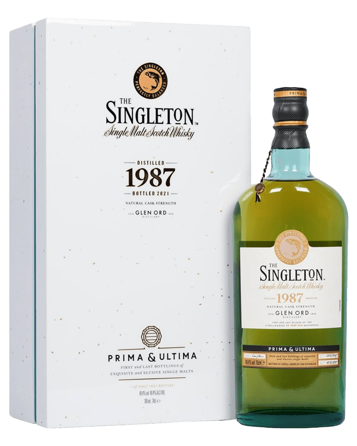 SINGLETON SCOTCH SINGLE MALT NATURAL CASK STRENGTH PRIMA & ULTIMA DIST ...