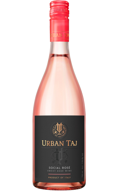 URBAN TAJ SOCIAL ROSE SWEET ROSE WINE ITALY 1.5LI – Remedy Liquor