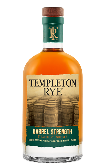 TEMPLETON WHISKEY RYE INDIANA BARREL STRENGHT 750ML – Remedy Liquor