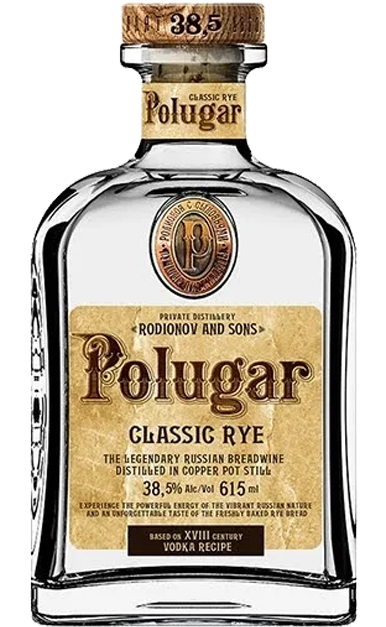 Polugar Vodka Single Malt Rye Poland 750ML - Remedy Liquor