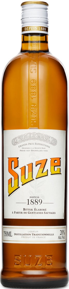 Suze Aperitif Gentian Liqueur France 1L - Remedy Liquor