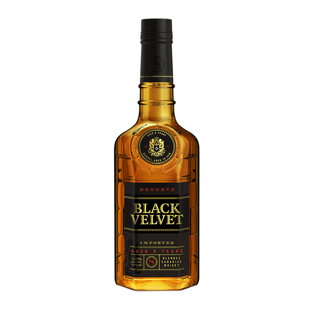 BLACK VELVET WHISKY RESERVE CANADA 8YR 750ML - Remedy Liquor