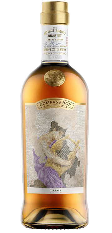 COMPASS BOX DELOS SCOTCH LIMITED EDITION THE EXTINCT BLENDS QUARTET 70 ...