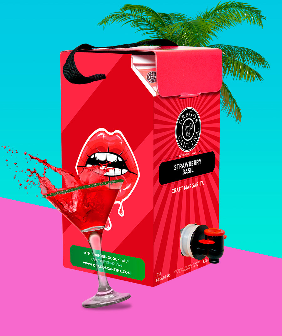 DRAGOS CANTINA MARGARITA RTD MIX STRAWBERRY BASIL 1.75LI – Remedy Liquor