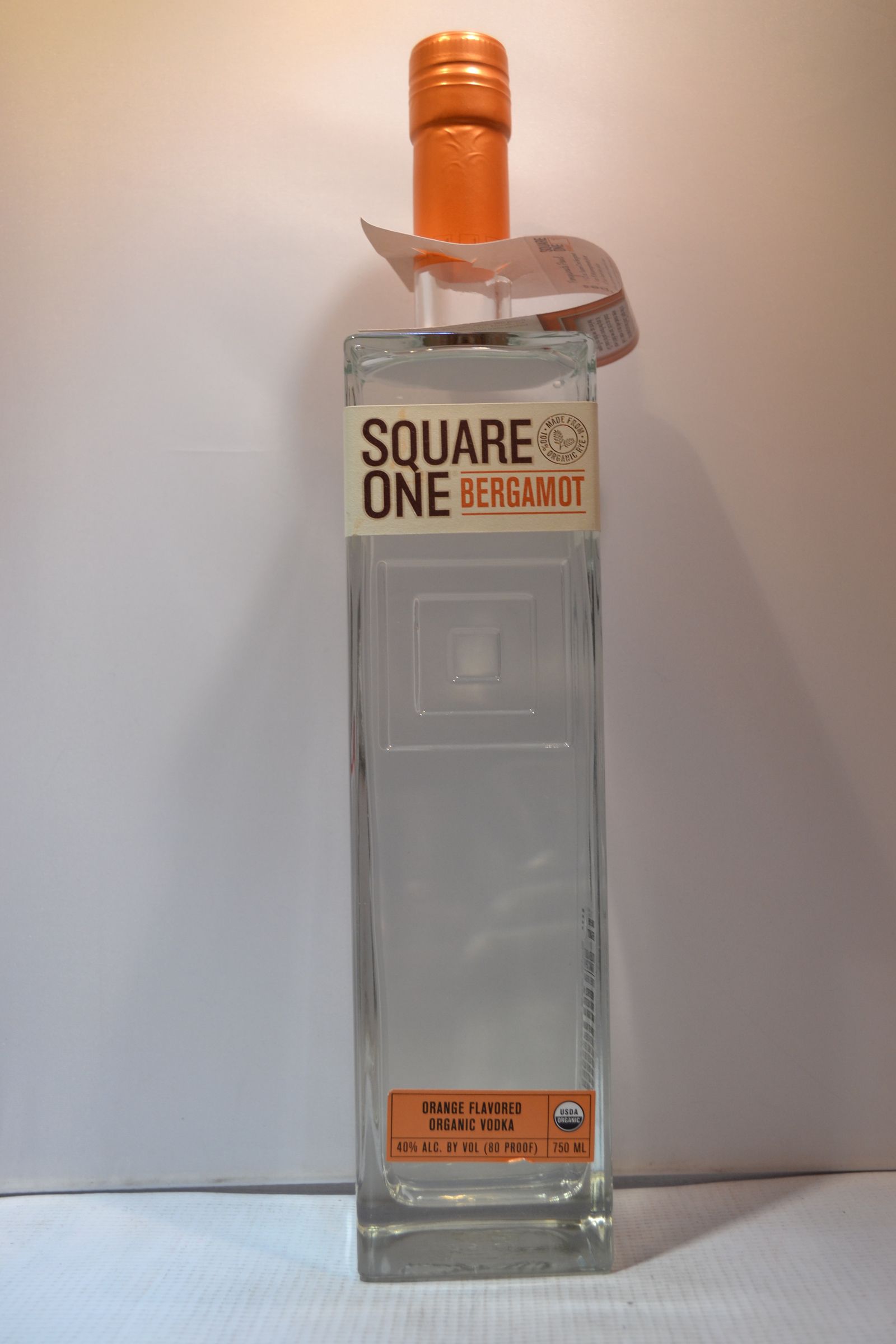 Square One Vodka Bergamot Organic 750ML - Remedy Liquor