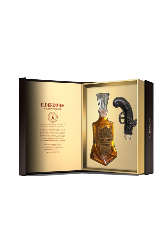 H DERINGER BOURBON SMALL BATCH AMERICAN W/ GUN STOPPER 750ML – Remedy ...