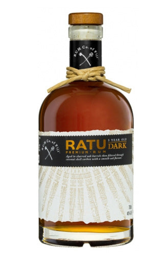 Ratu Rum Dark Fiji 5YR 750ML - Remedy Liquor