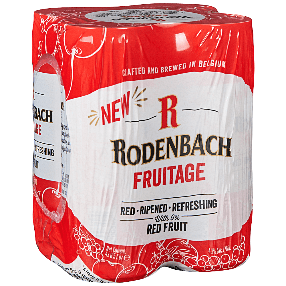 RODENBACH FRUITAGE BELGIUM 4X8.5OZ CAN – Remedy Liquor